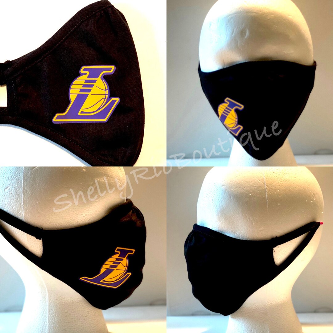 Lakers Face Mask - Etsy