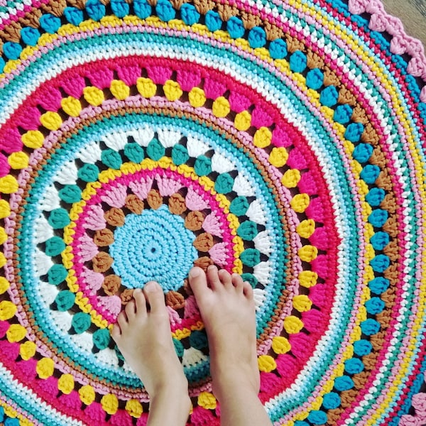 Crochet Rug - Etsy