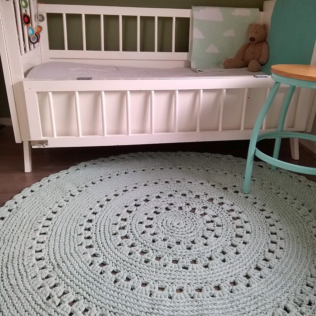 Pattern Crochet Rug - Etsy