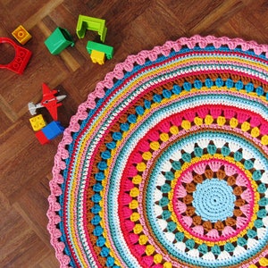 Pattern Crochet Rug - Etsy
