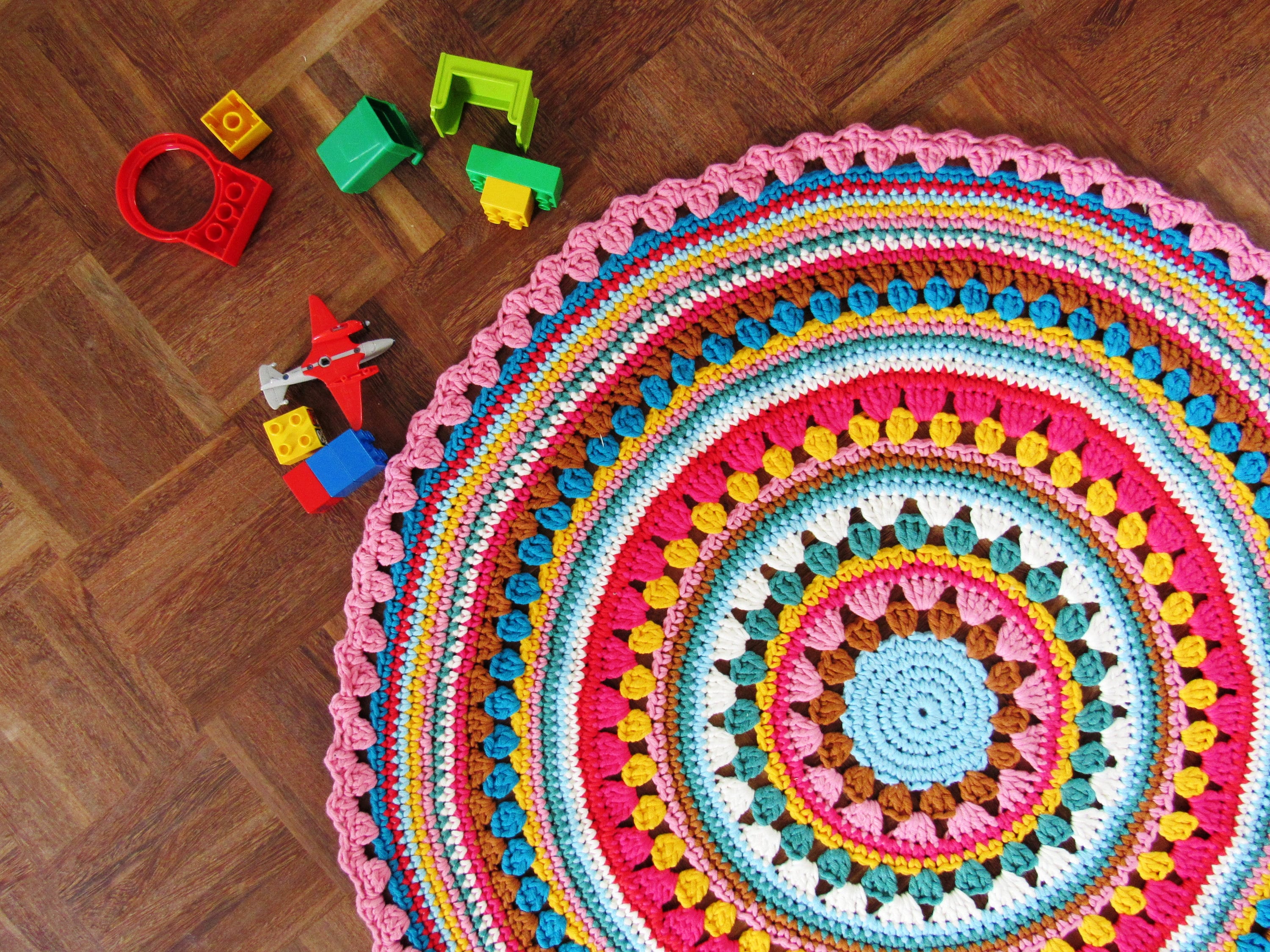 Pattern Crochet Rug - Etsy