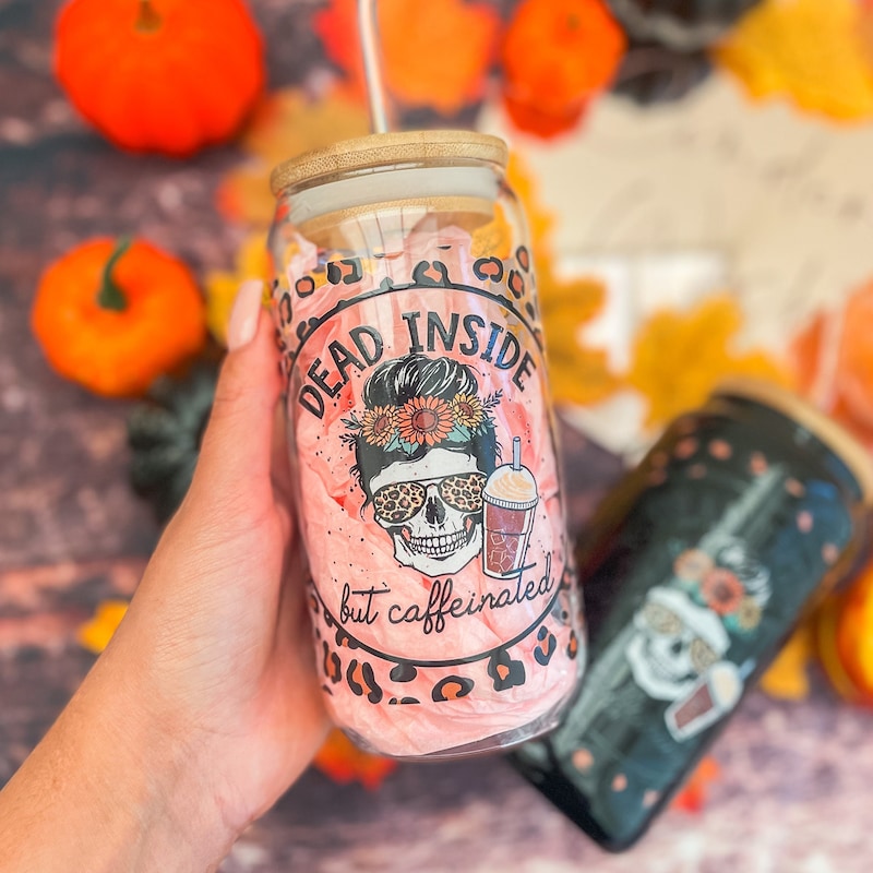 Skull Mug Clear Glass - Etsy UK