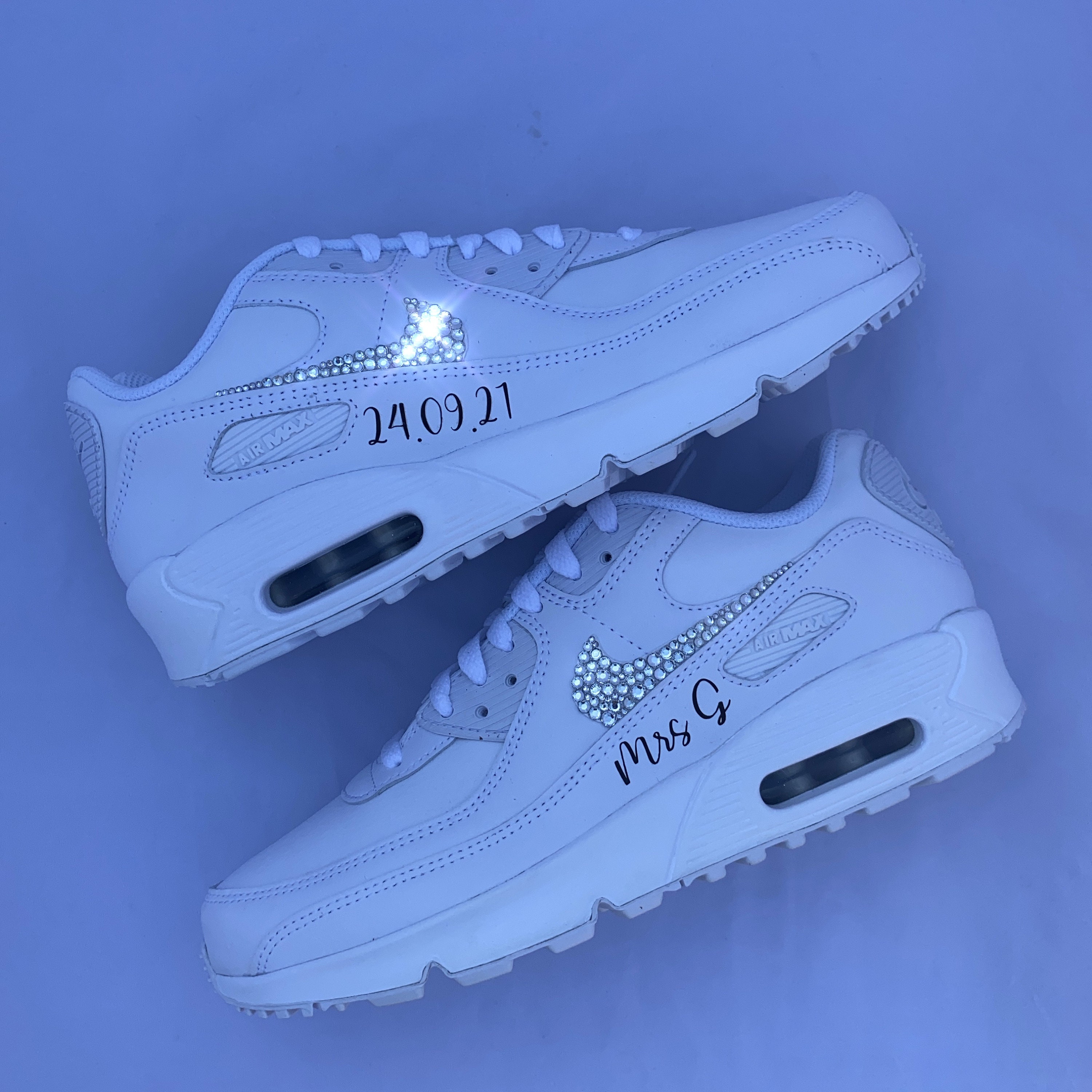 All White Air Max 75