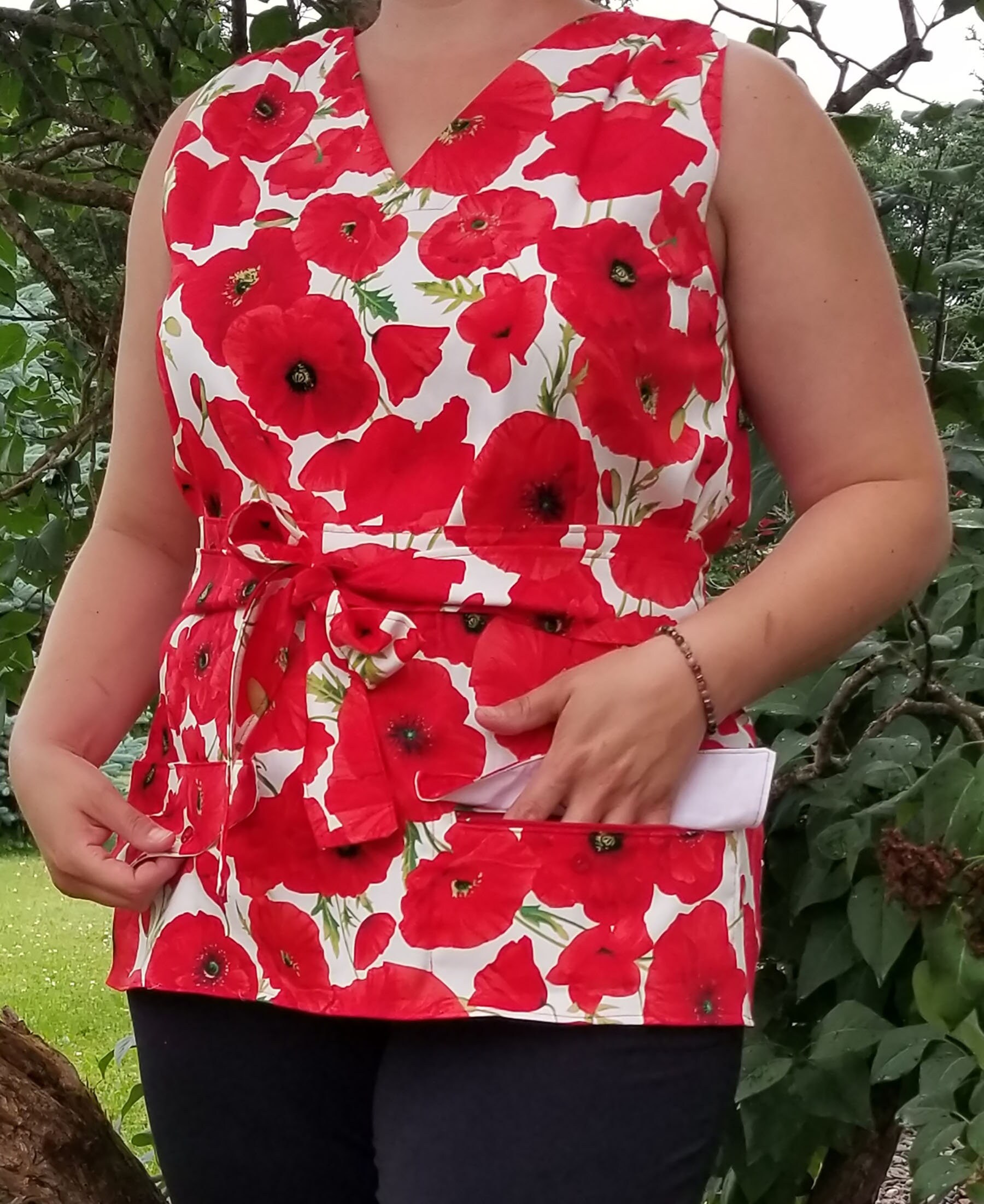 Safe Travels Specialty Apparel Travel Tunic, Hidden Pockets, Travel ...