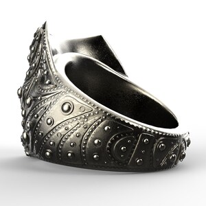 Face-of Steel Men Ring 3D Printed Design-ggcp-418 - Etsy