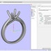 3D CAD Engagement Ring Jewelry Design Can Download STL File - Etsy