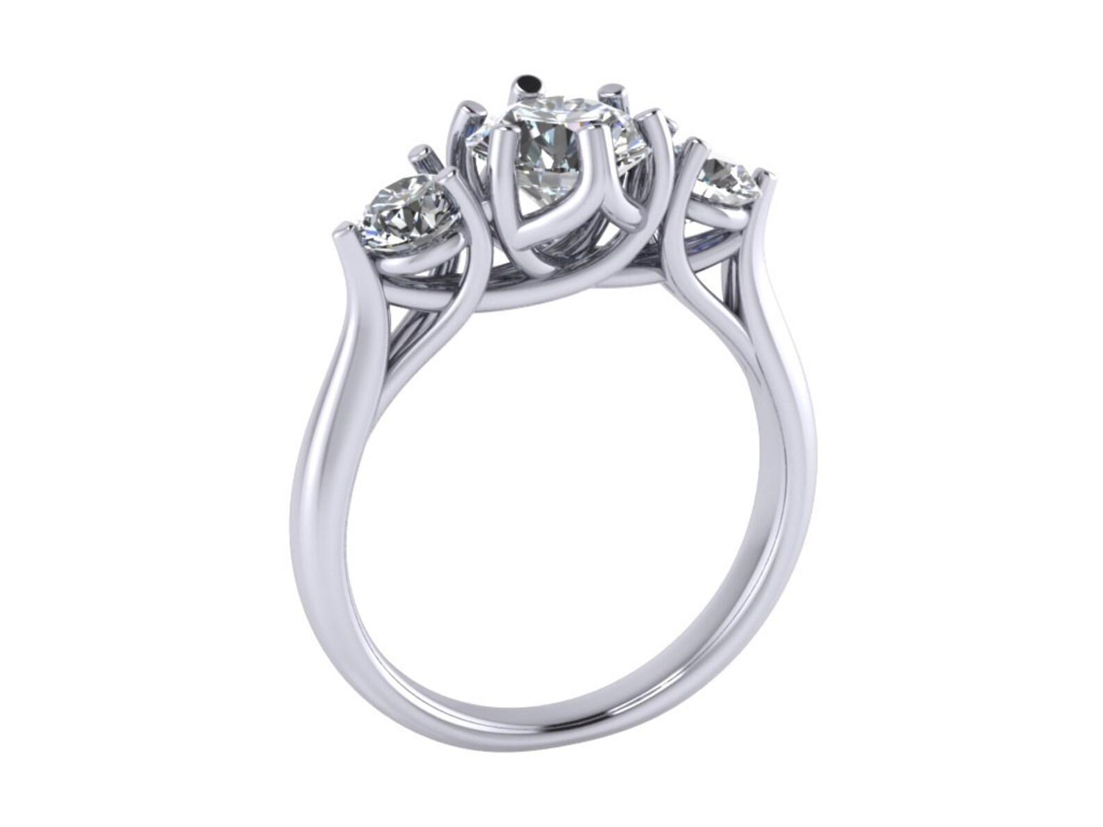 Triology Engagement 3D CAD Ring Digital JT22 - Etsy