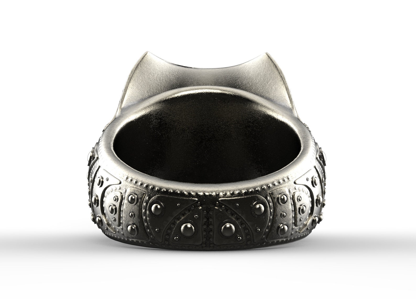 Face-of Steel Men Ring 3D Printed Design-ggcp-418 - Etsy