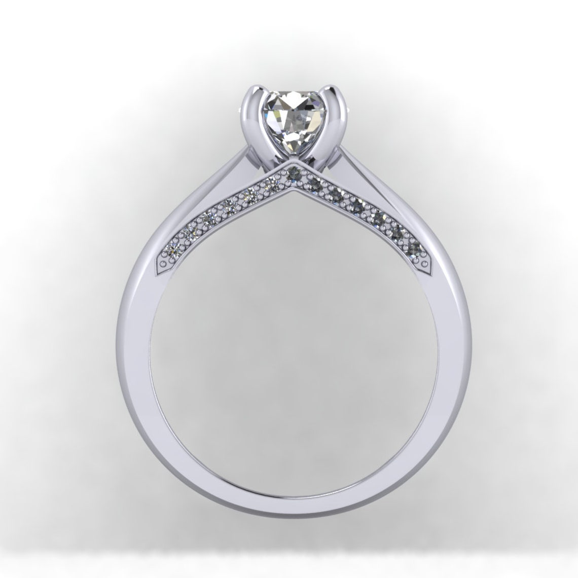 3D CAD Engagement Ring Jewelry Design Can Download STL File - Etsy