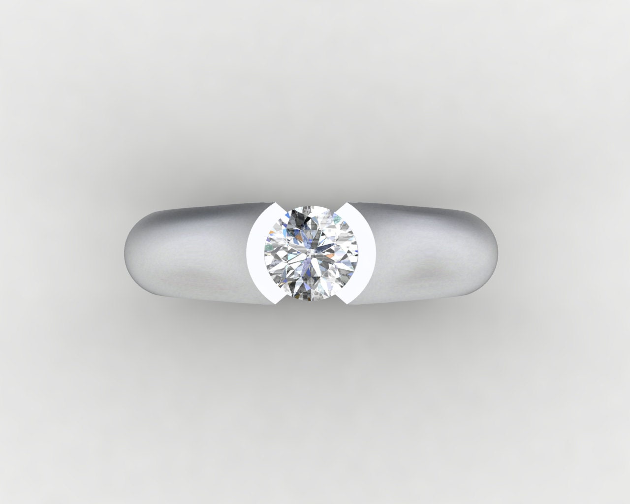 Solitaire 3D CAD STL File Format Ring JCL1-4-6-14-2 - Etsy