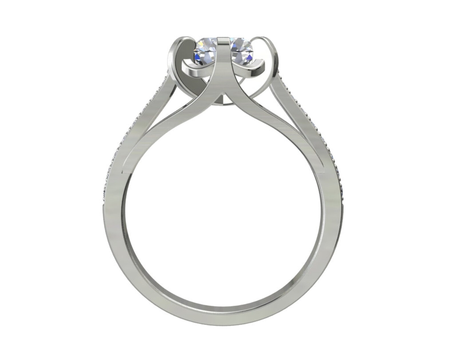 3D CAD Engagement Ring Jewelry Design Can Download STL File - Etsy
