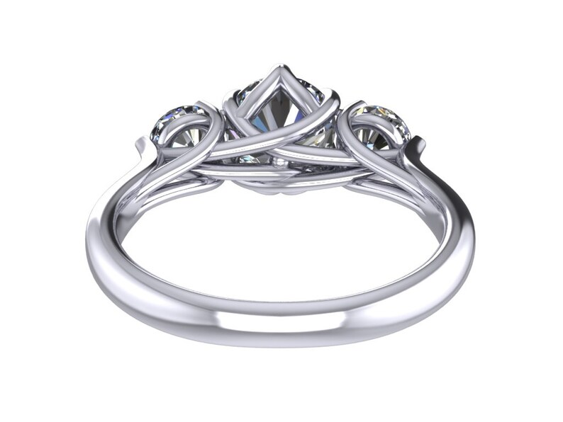 Triology Engagement 3D CAD Ring Digital JT22 - Etsy