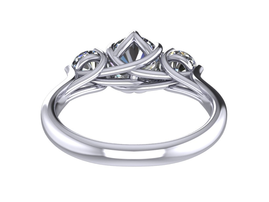 Triology Engagement 3D CAD Ring Digital JT22 - Etsy