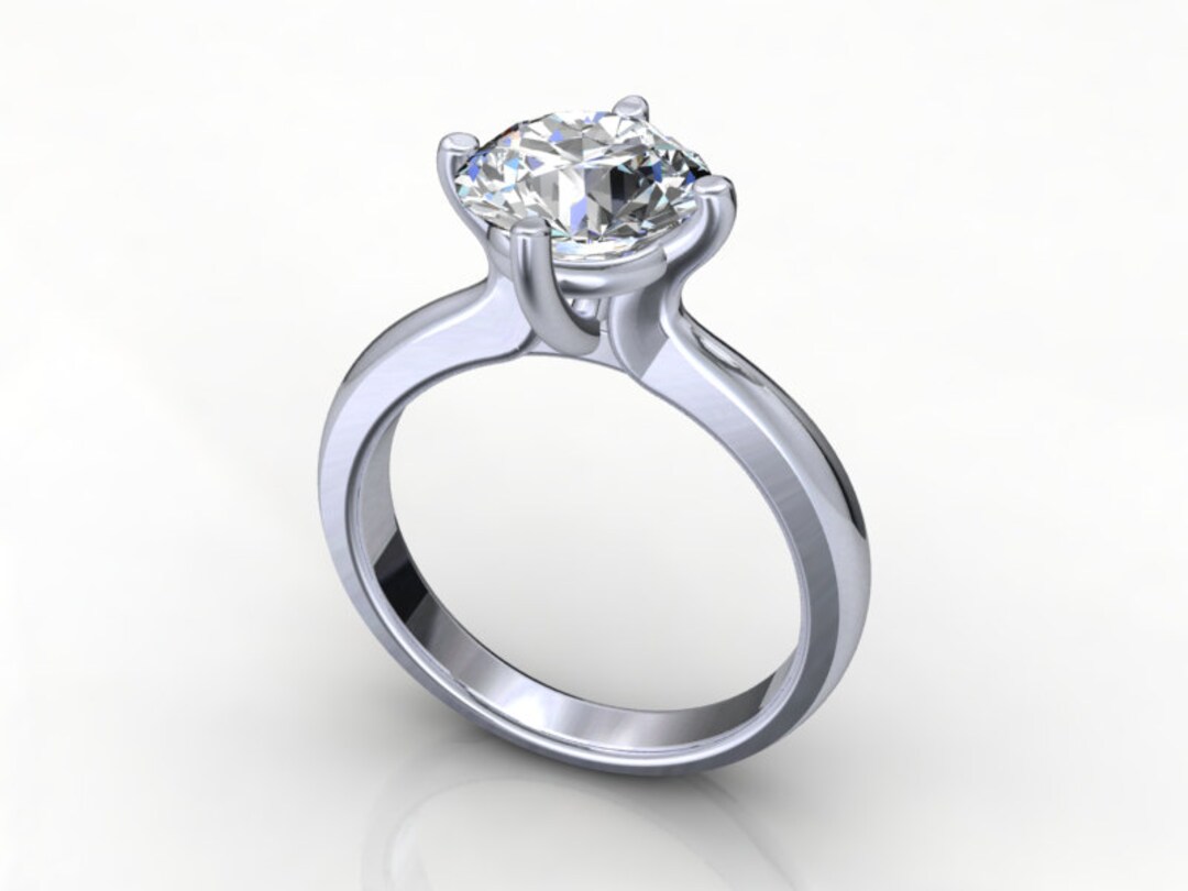 Digital Engagement Ring JT15 - Etsy