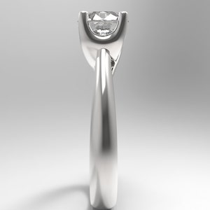 Engagement 3D CAD Ring CA4 - Etsy