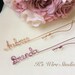 A Custom Wire Bookmark, A Personalized Wire Name Bookmark With a Heart ...