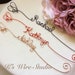 A Custom Wire Bookmark, A Personalized Wire Name Bookmark With Hearts,a ...