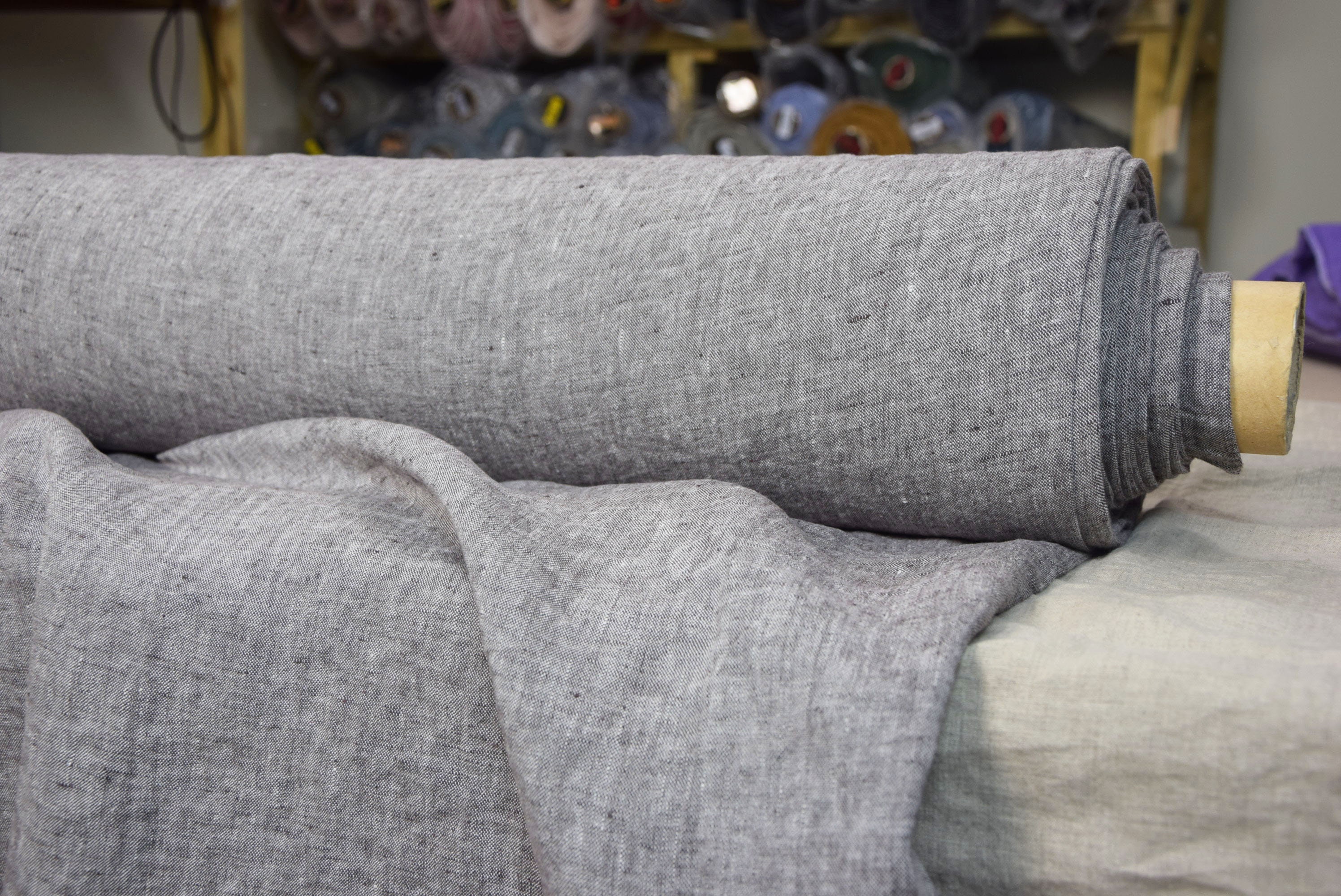 Chambray Fabric Swatch