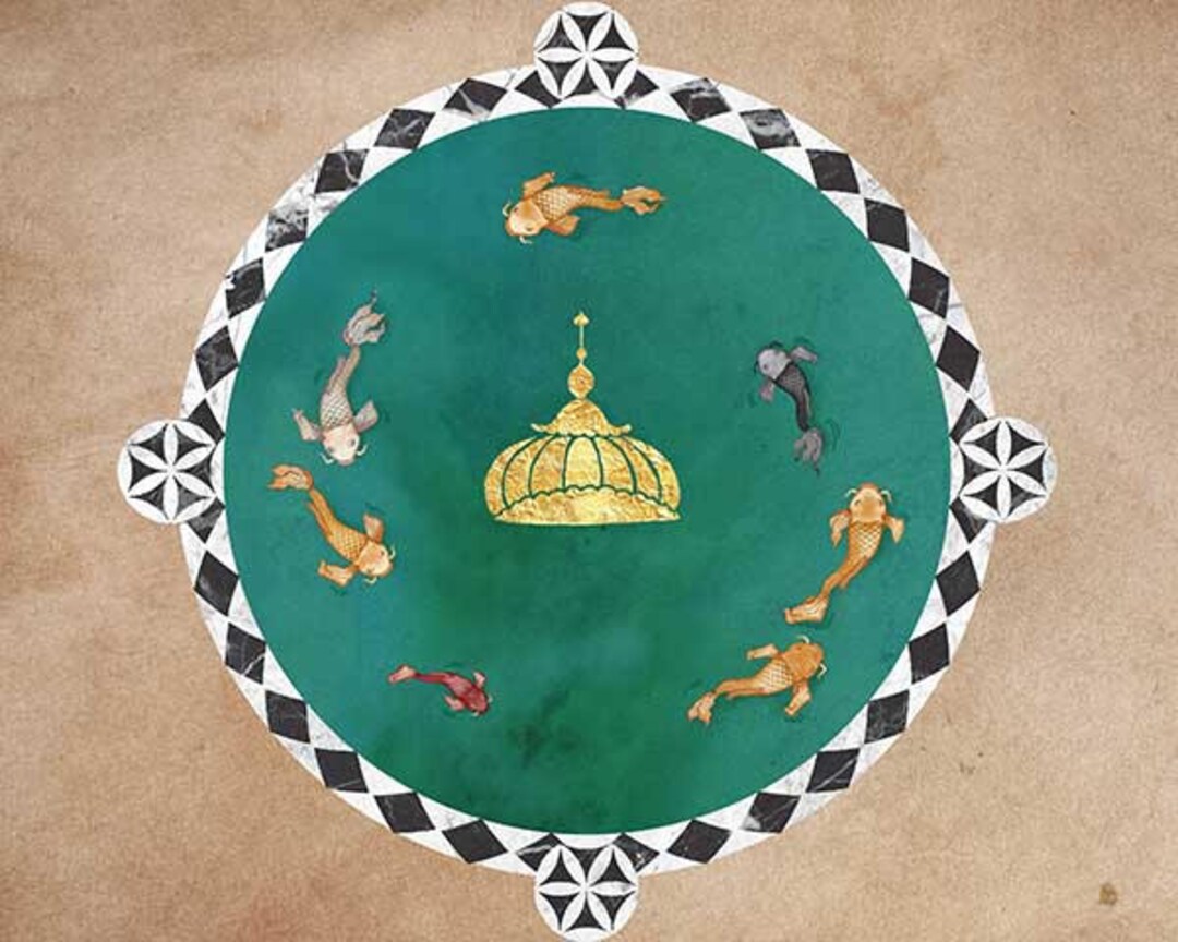 Golden Temple ~ Conceptual (art Print) - Etsy