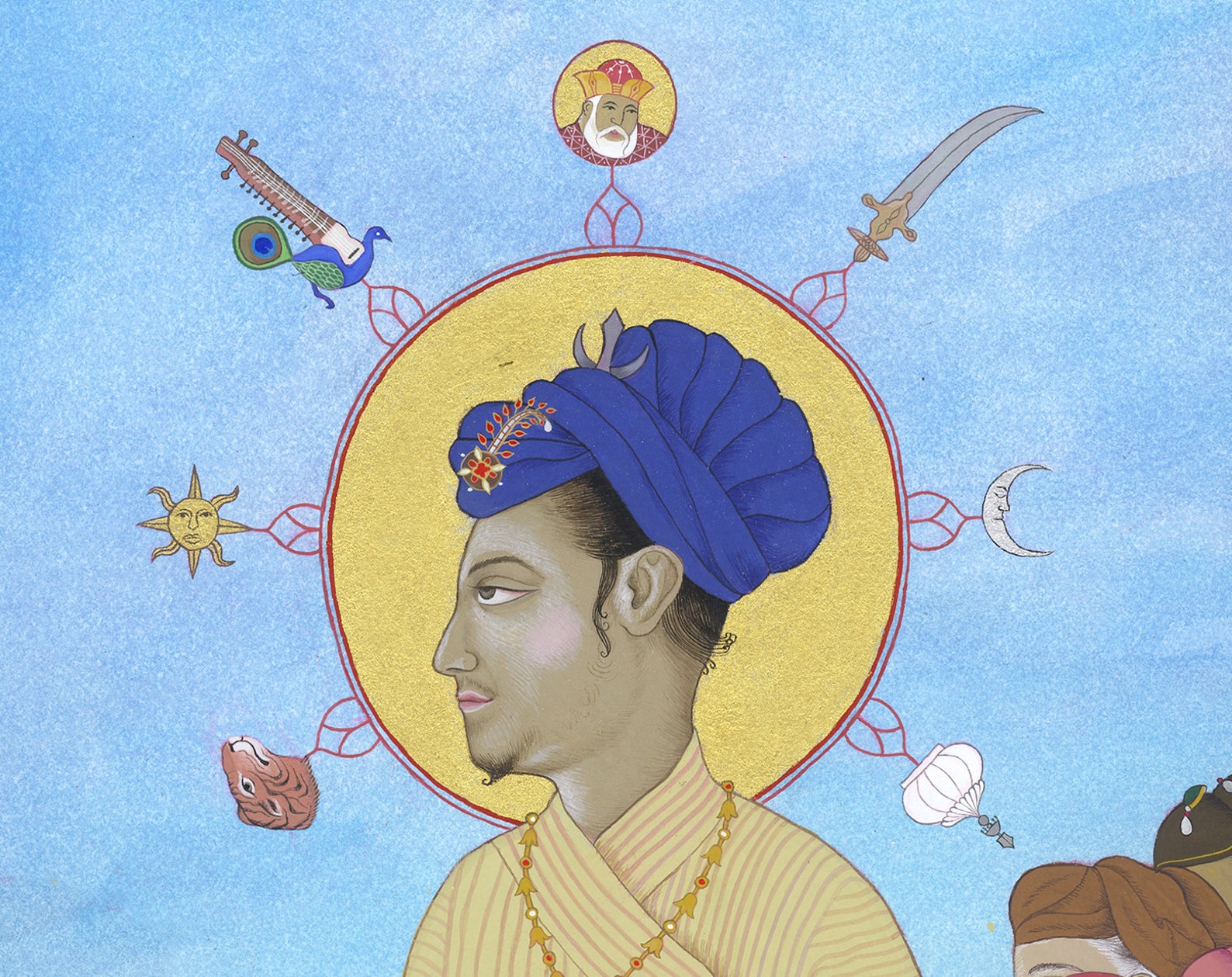 Bandi Chhor (art Print) "guru Hargobind & the 52 Princes" - Etsy