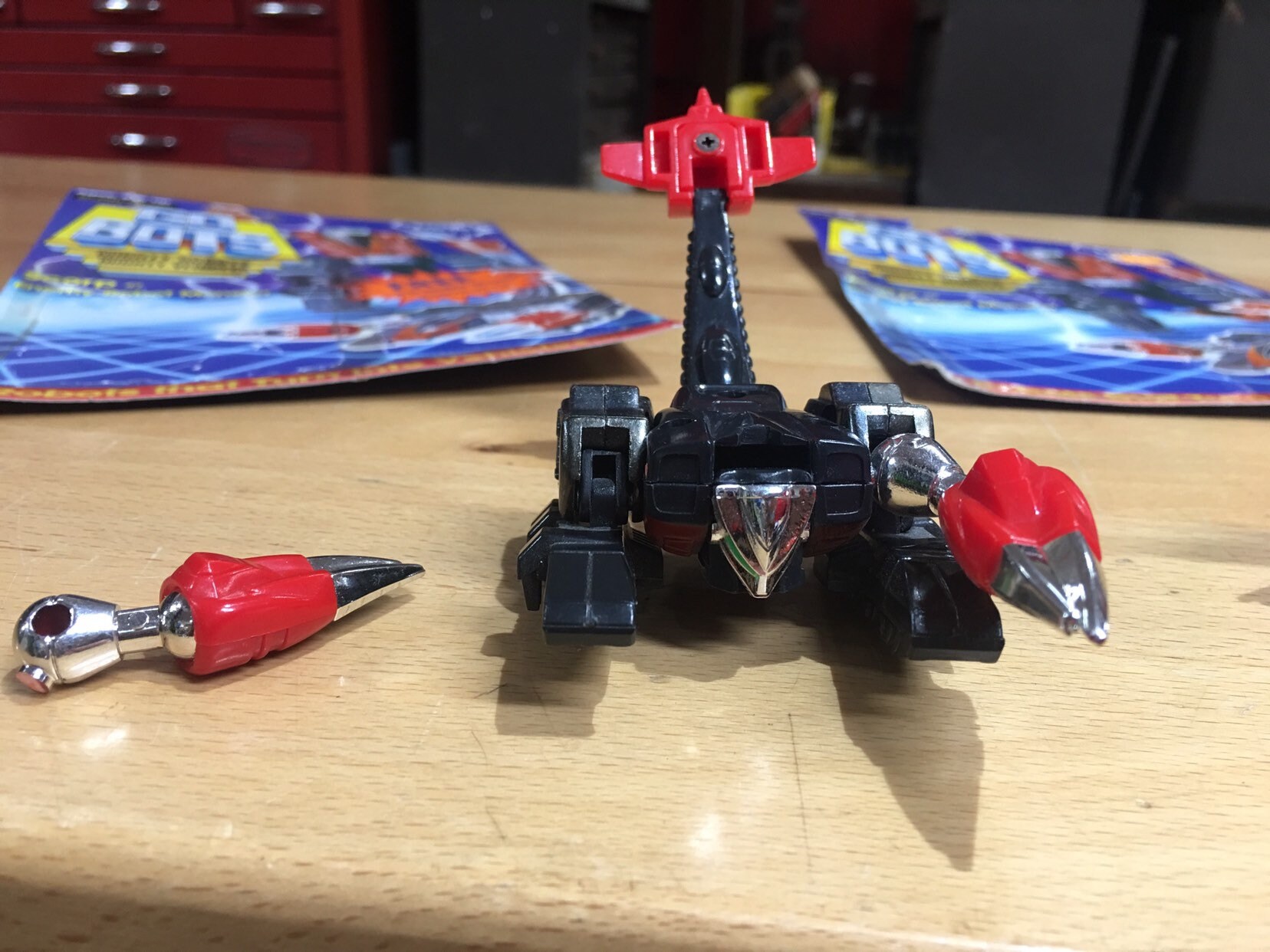 Vintage 1985 Go Bots scorp Enemy Robot Monster by | Etsy