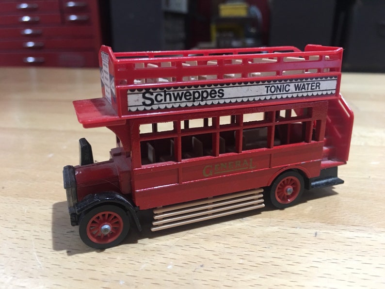 Vintage 1982 Matchbox Models of Yesteryear 1922 AEC S Type Bus | Etsy
