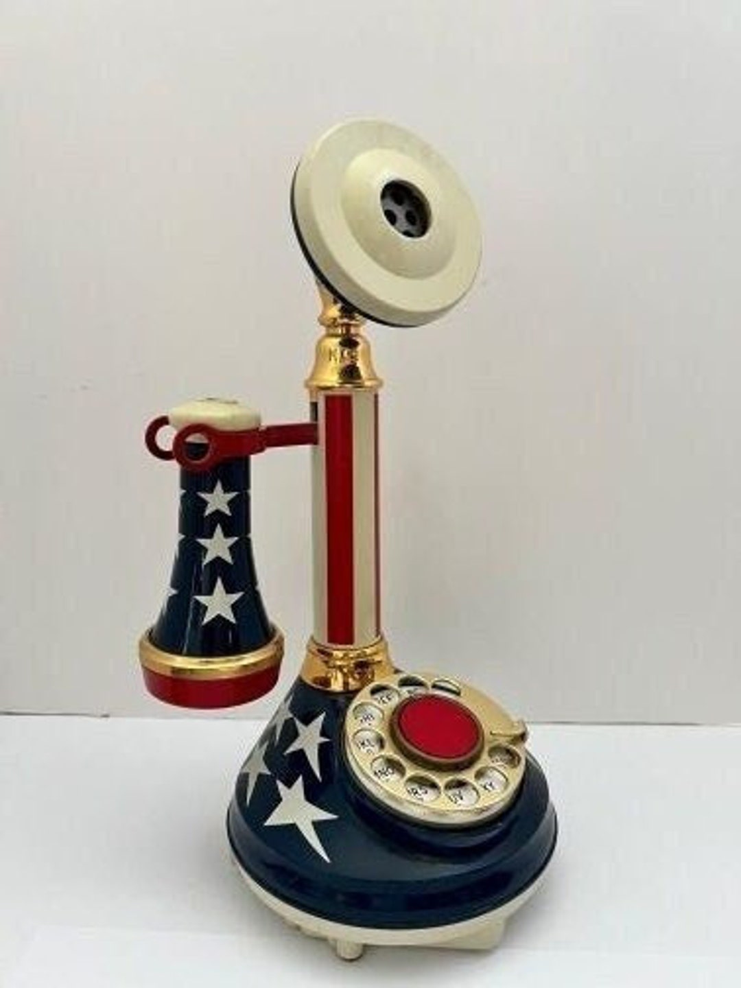 Stars & Stripes Replica Telephone With Dial and Handset - Etsy
