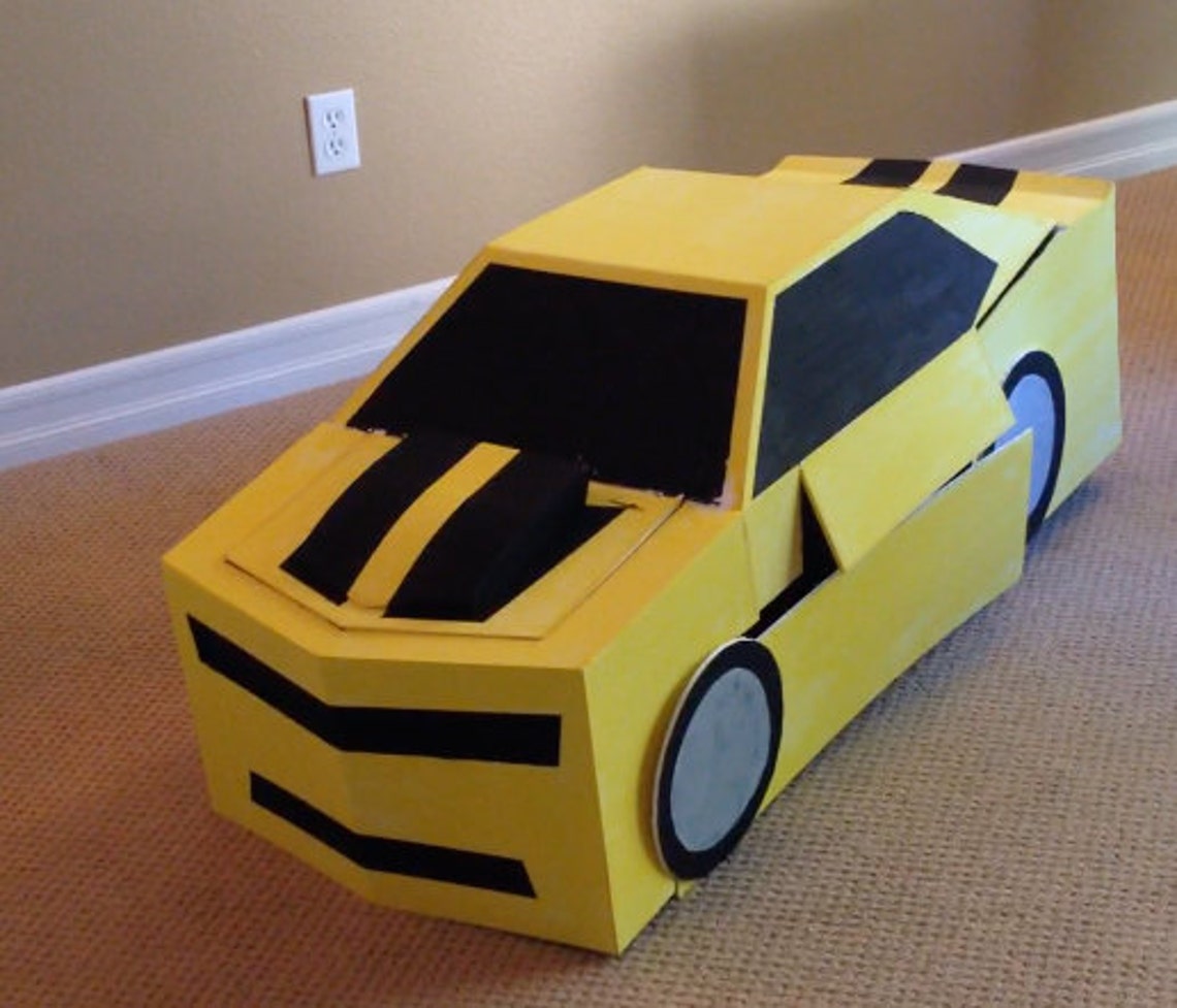Template for Transforming Car Costume for Teens and Adults - Etsy