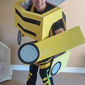 Template for Transforming Car Costume for Teens and Adults Inspired by ...