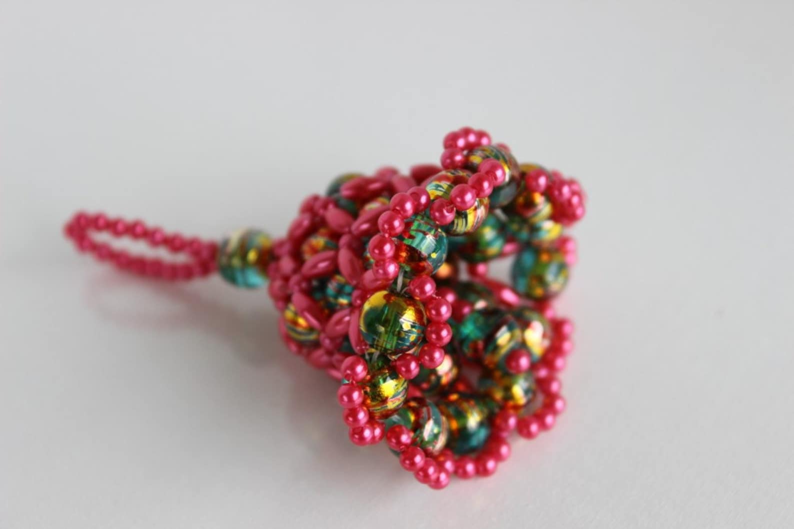PDF Tutorial Beaded Cristmas Bell_christmas Ornament_beadweaving - Etsy