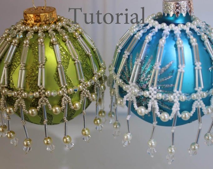 PDF Tutorial Christmas Ornament _beaded Decorations_ Seed - Etsy
