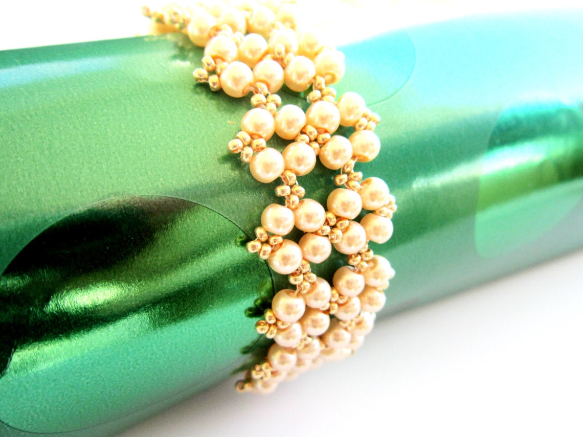 PDF For Beaded Bracelet Elena Beading Tutorial Beadweaving Beading pdf-for-beaded-bracelet-elena-beading-tutorial-beadweaving-beading