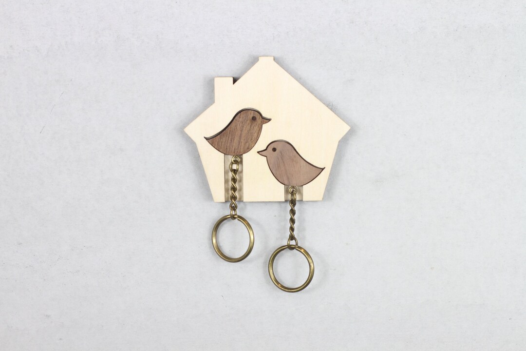 Gift。key House．bird Nest。key Ring, Key Holder, Key Chain, Gift ...