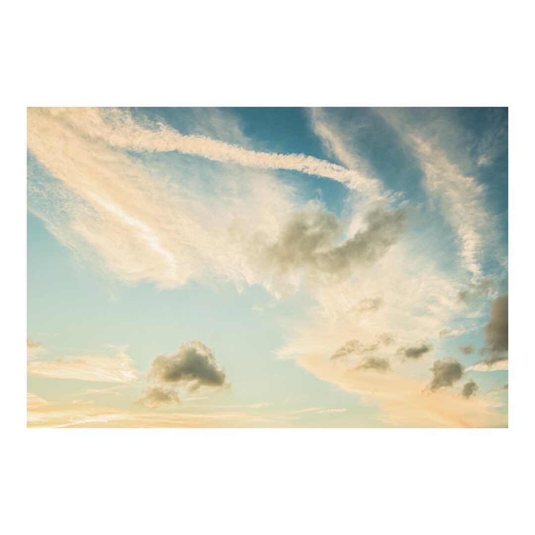 Professional Print of Cloud Wisps, Sky Photography, Cloud Photography ...