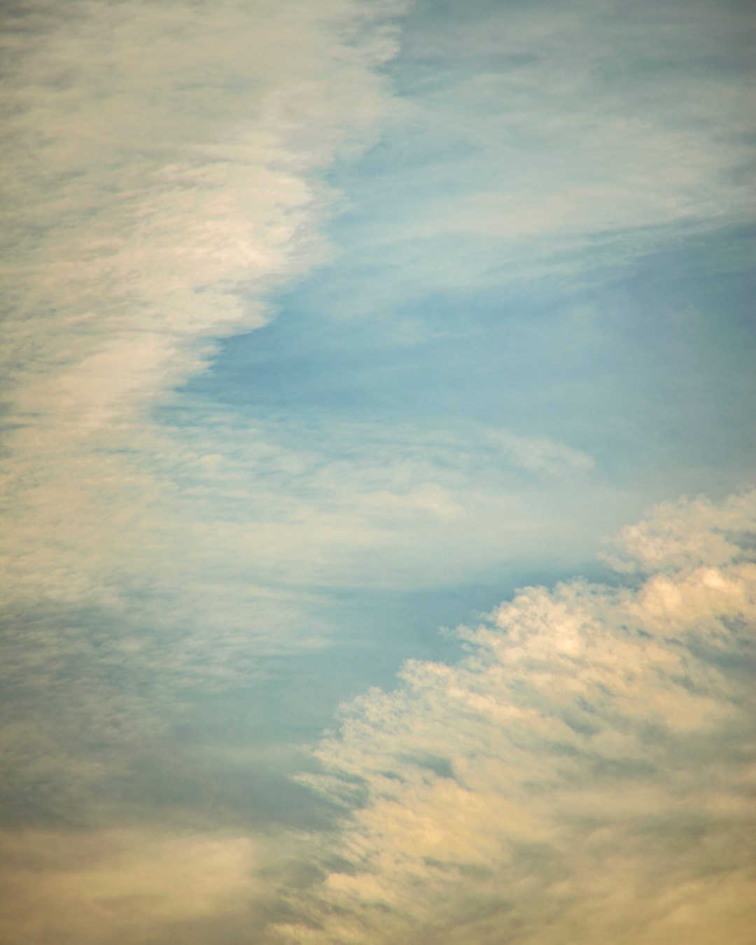Instant Download of Vivid Cloud Wisps, Printable, Sky Photography ...