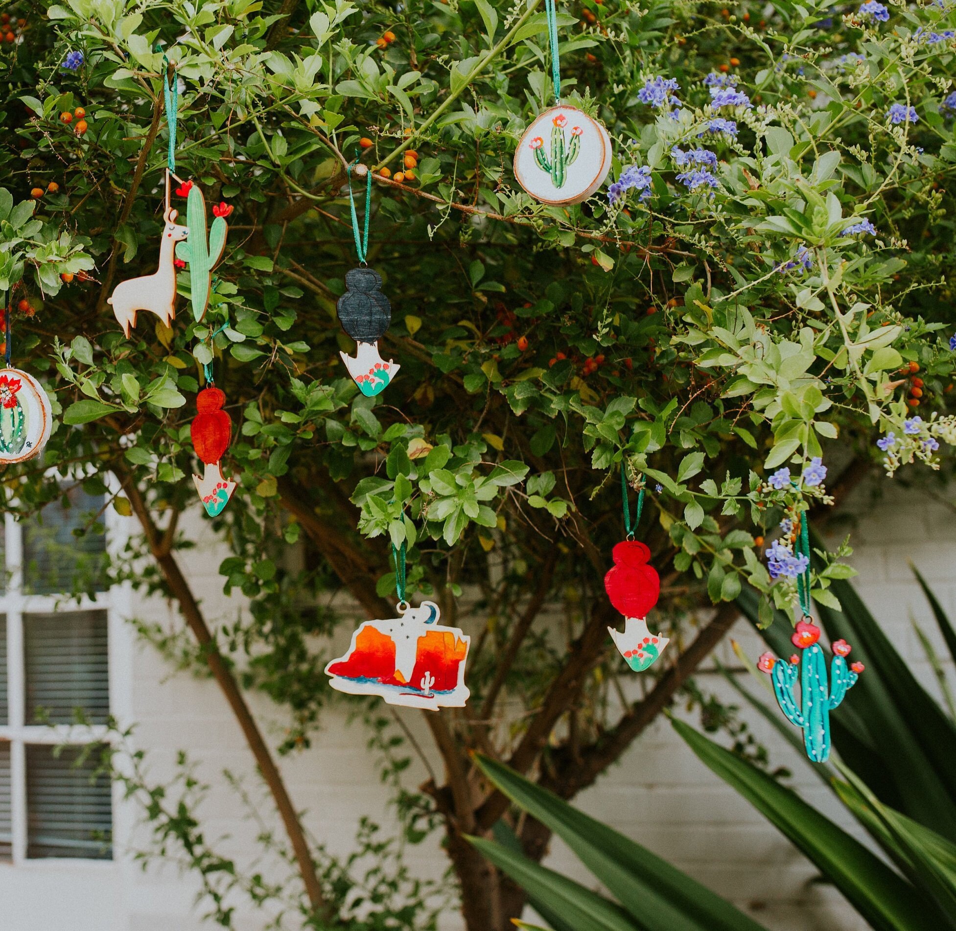 Hand Painted Arizona Sedona Red Rocks Mountain With Saguaro | Etsy