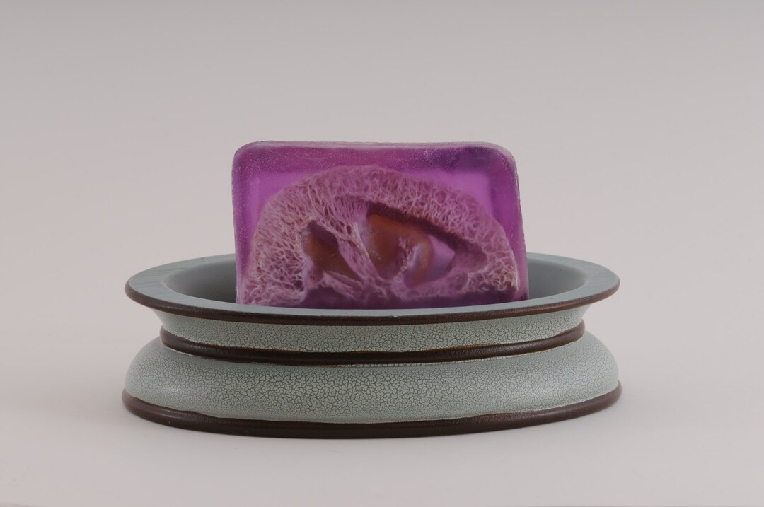 Luffa Soap Exfoliator Purple Color Natural Scrub Present Party Favor ...