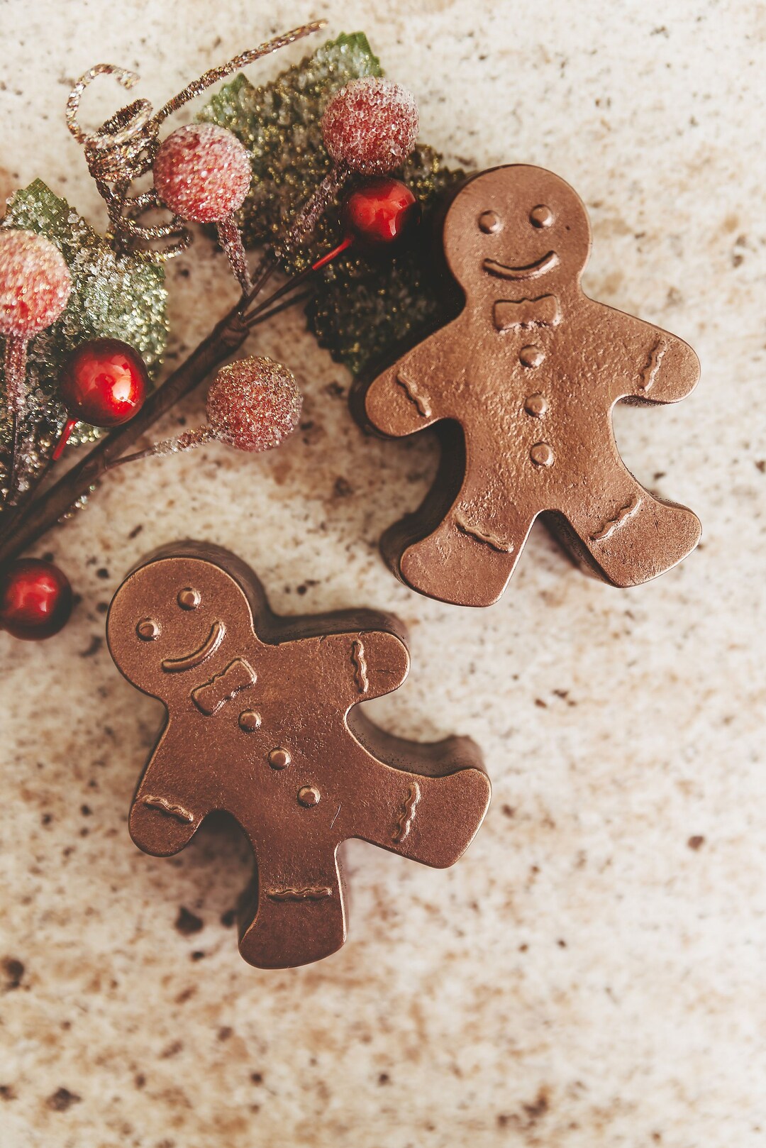 Gingerbread Man Soap Christmas Soap Guest Soap Party Favor Stocking ...