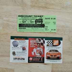 Lot of 1970s to 1990s Racing and Motor Vehicle Memorabilia Ephemera ...