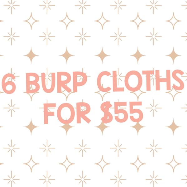 Custom Burp Cloth - Etsy