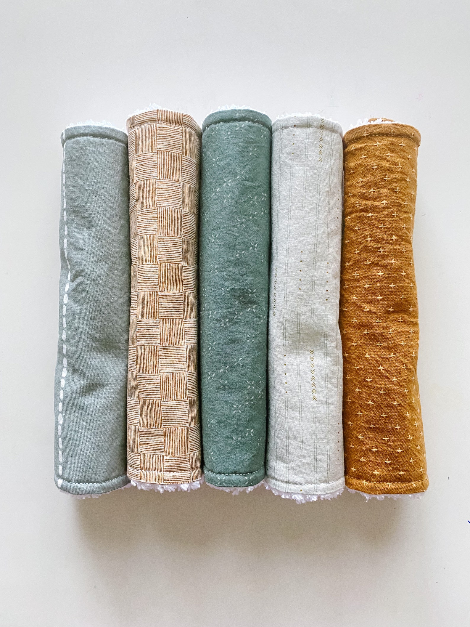 Earth Tones 3-tier Square Diaper Cake or Shower Centerpiece-boys Diaper ...