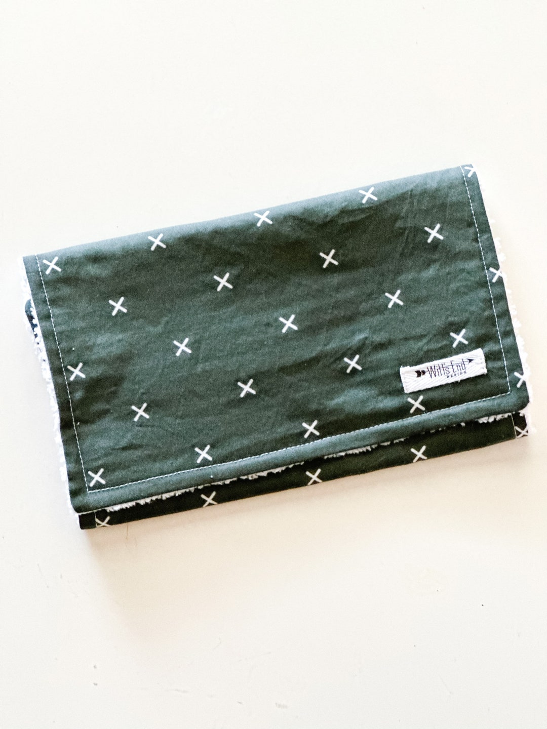 Burp Cloth-olive X Burp Cloth. Green Burp Cloth- Mix & Match Burp Cloth ...