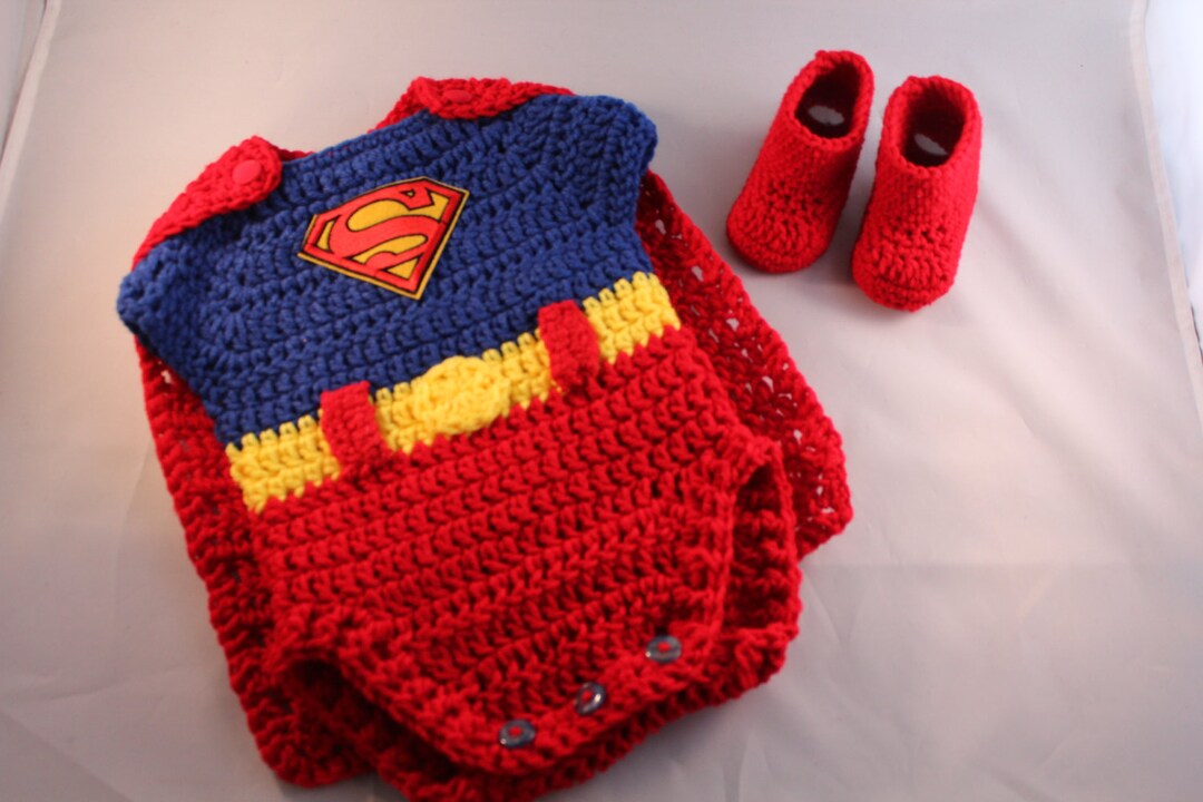 Baby Superhero Costume or Photo Props Outfit. - Etsy