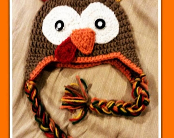 Crochet Turkey Beanie - Etsy