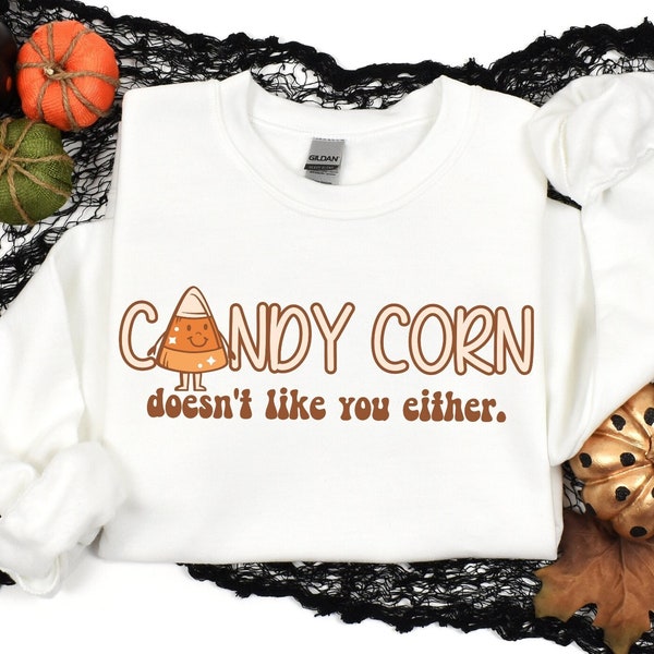 Candy Corn Sweatshirt - Etsy