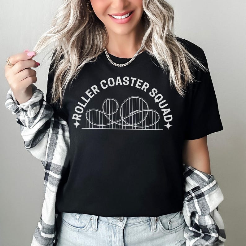 Roller Coaster Squad Shirt, Rollercoaster Shirts, Theme Park Shirts ...