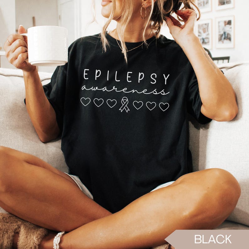 Epilepsy Awareness Comfort Colors Shirt, Epilepsy Shirts, Neuro Nurse ...