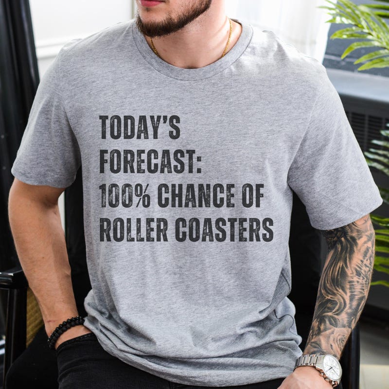 Roller Coaster Shirt - Etsy