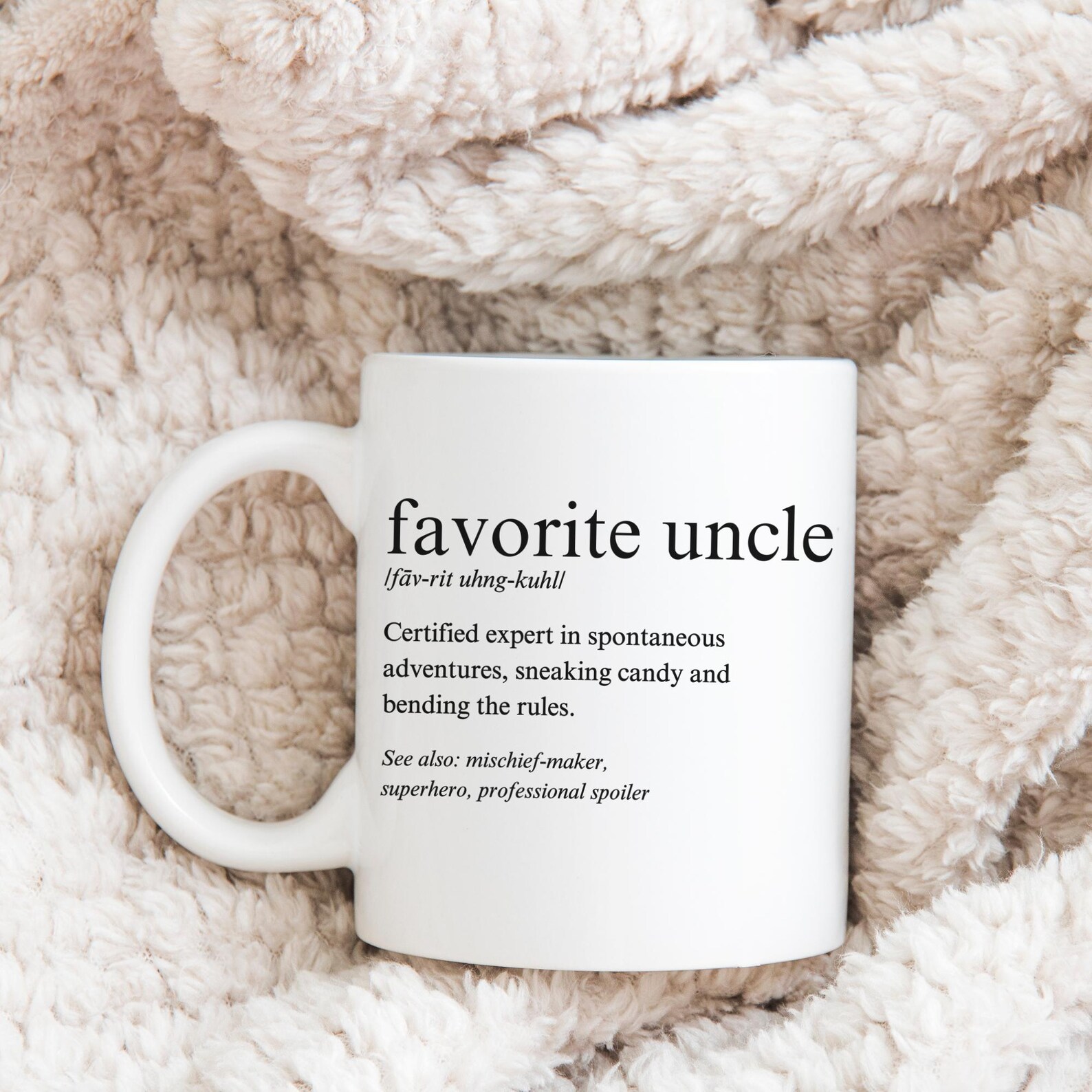 Favorite Uncle Definition Coffee Mug - Funny Uncle Gift - Etsy
