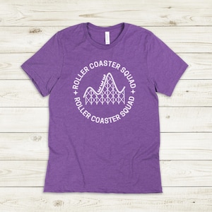Roller Coaster Squad Shirt, Theme Park Group Shirt, Roller Coaster ...